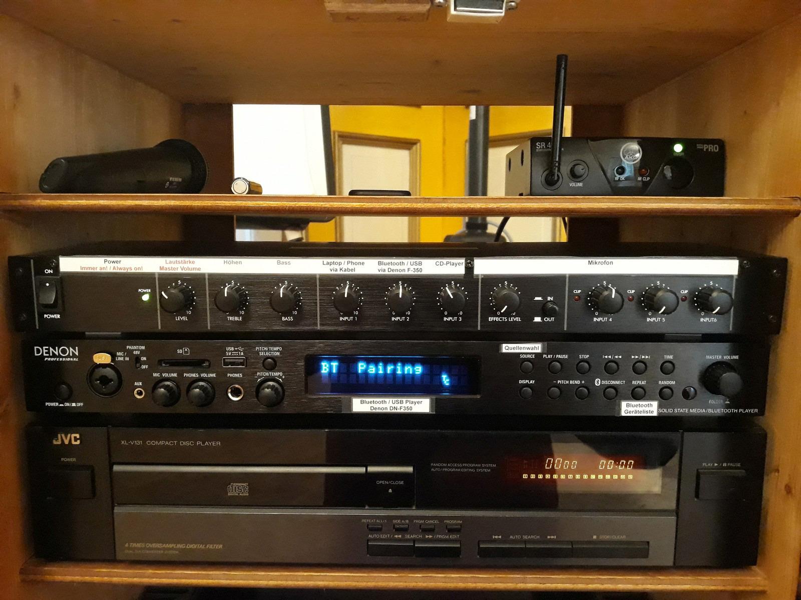 Denon Professional DN-312X – Rackmount 12 Kanal Line Mixer mit ...