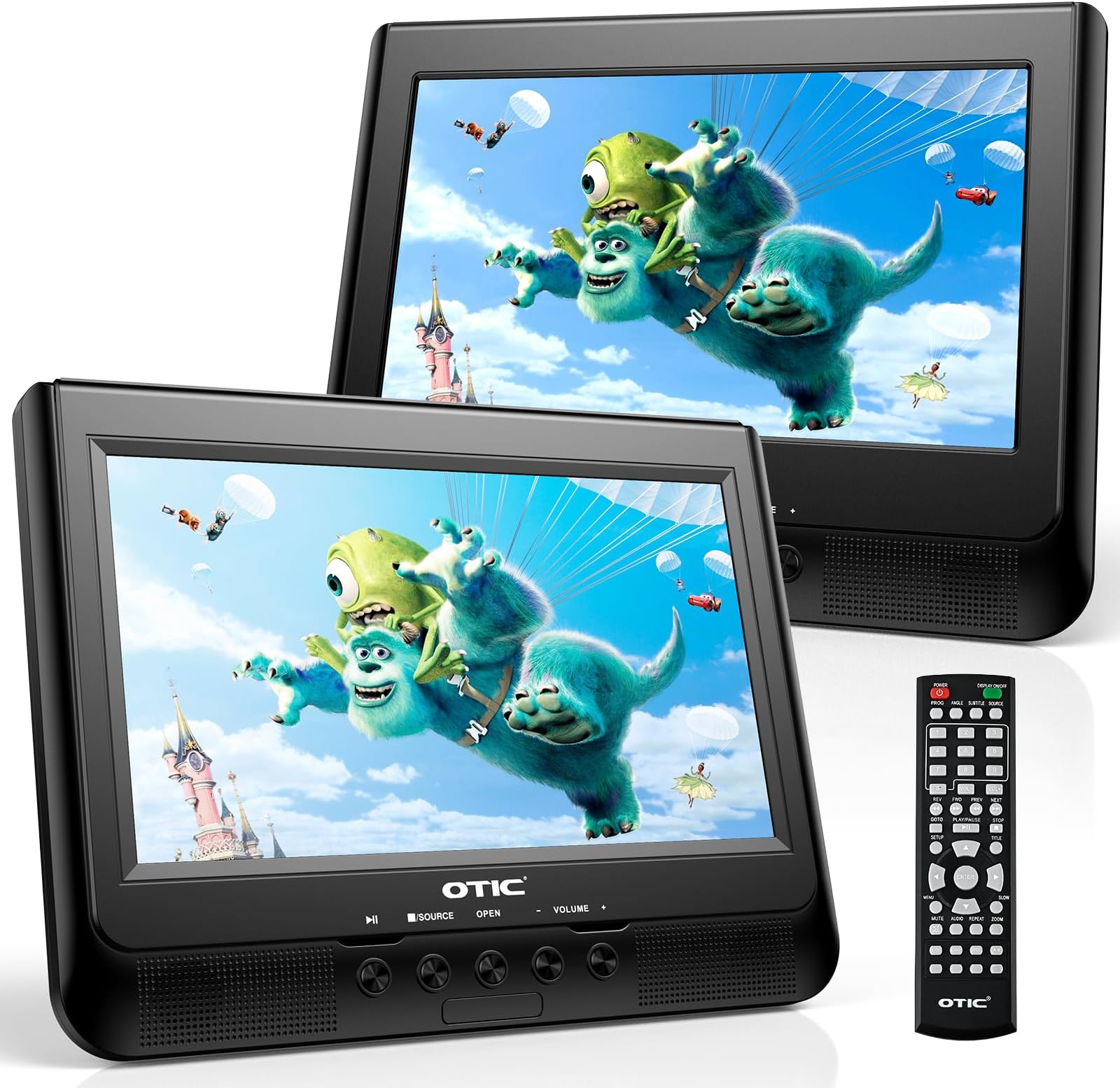 Amazon.com: RCA DRC6272 7-Inch Twin Mobile DVD Players - play two ...