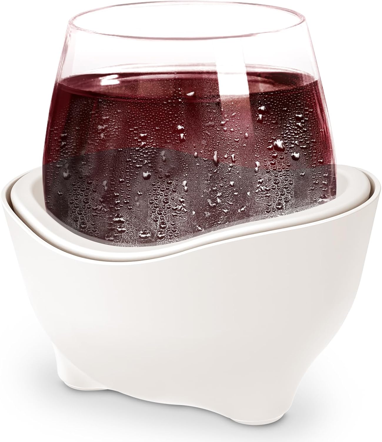 Amazon.com: FullWoyi Stemless Wine Glass Chiller & Wine Cooler, 2-In-1 ...