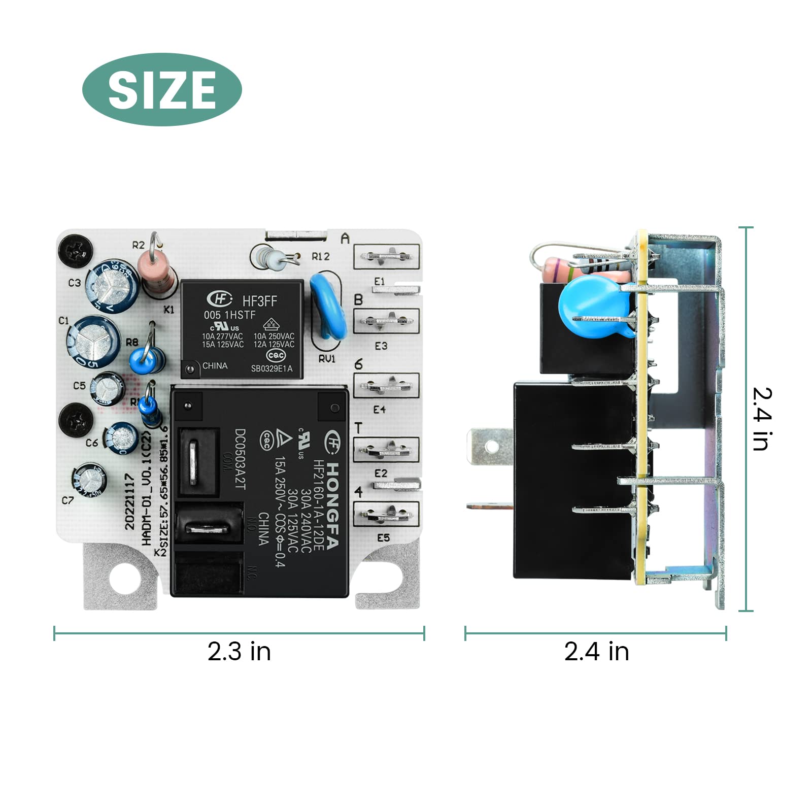 Snapklik.com : Time Delay Relay 12V, The Replacement Of RLY02807 Relay ...