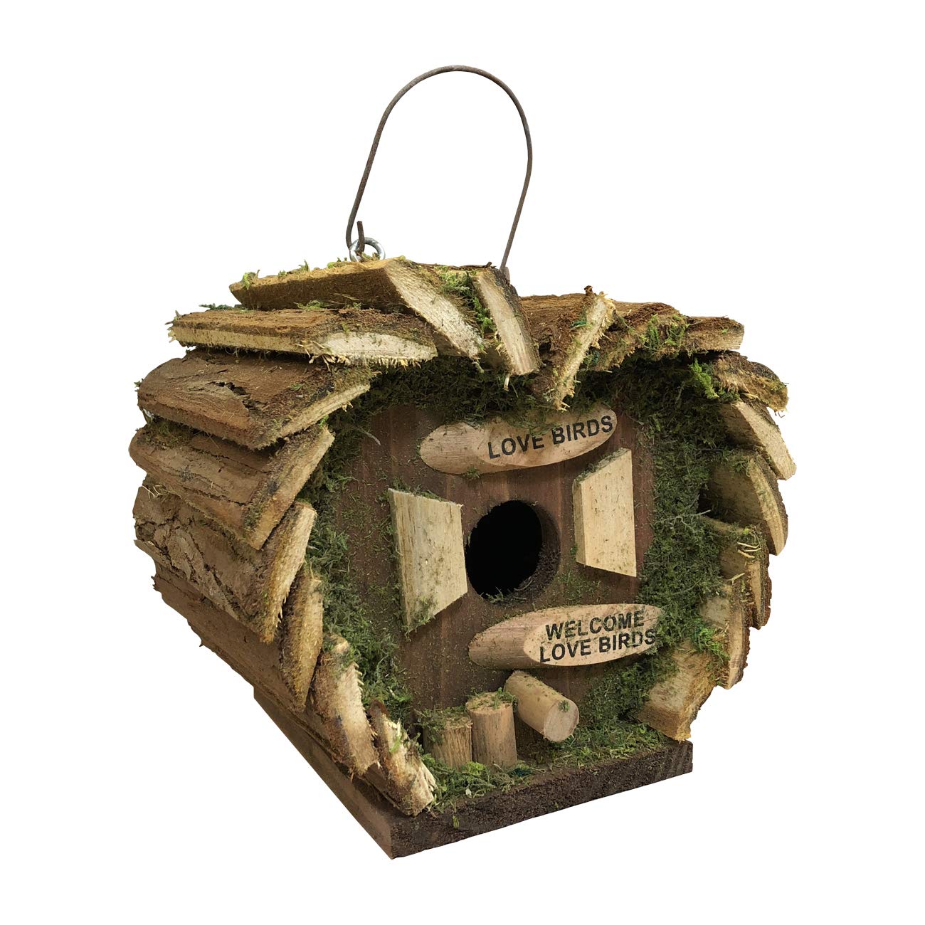 Selections Wooden Garden Bird Box Bird House Nest Box : Amazon.co.uk ...