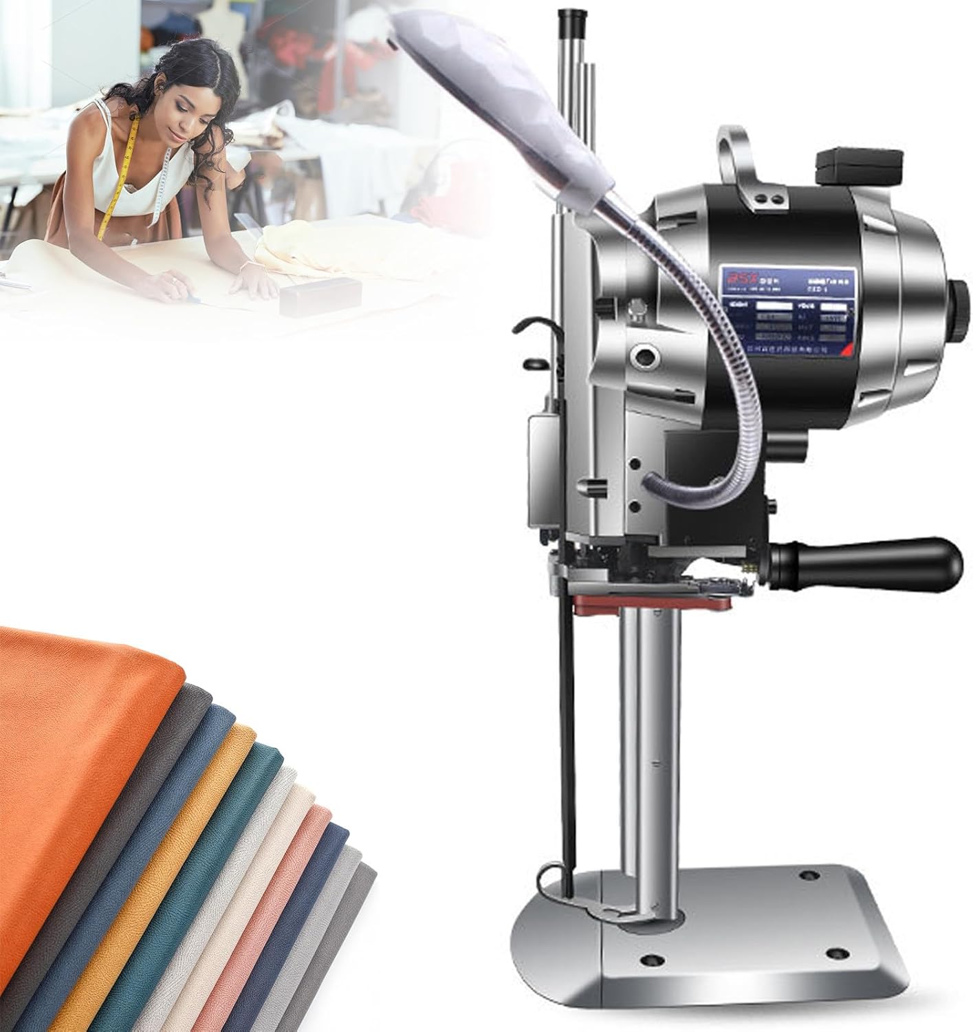 HENGCMM Portable Industrial Fabric Cutter Electric Industrial Fabric ...