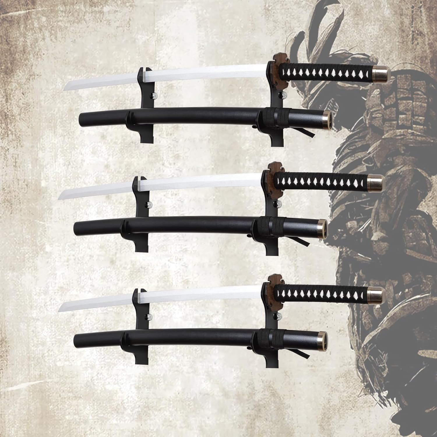 Amazon.com: BYTOTU Katana Wall Holder-Katana Sword Wall Mount display ...