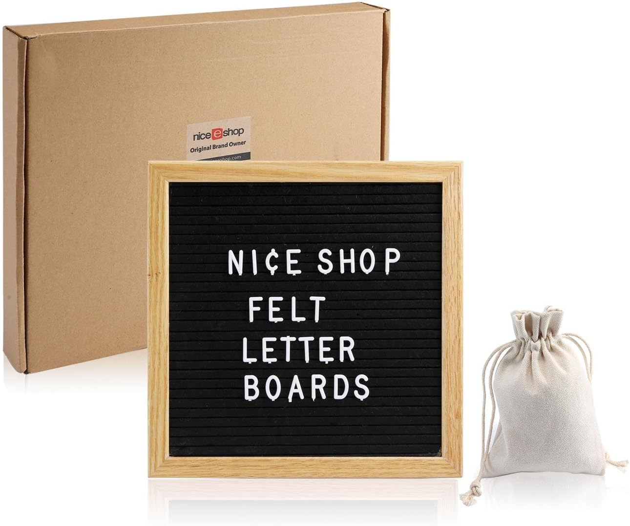 Amazon.com : Bubba's Felt letter board 360 letters & characters, wooden ...