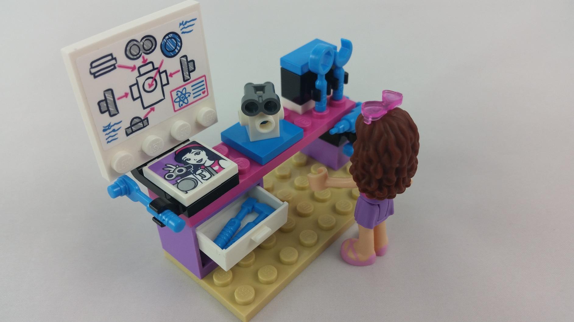 LEGO 41307 "Olivia's Creative Lab Building Toy : Amazon.co.uk: Toys & Games