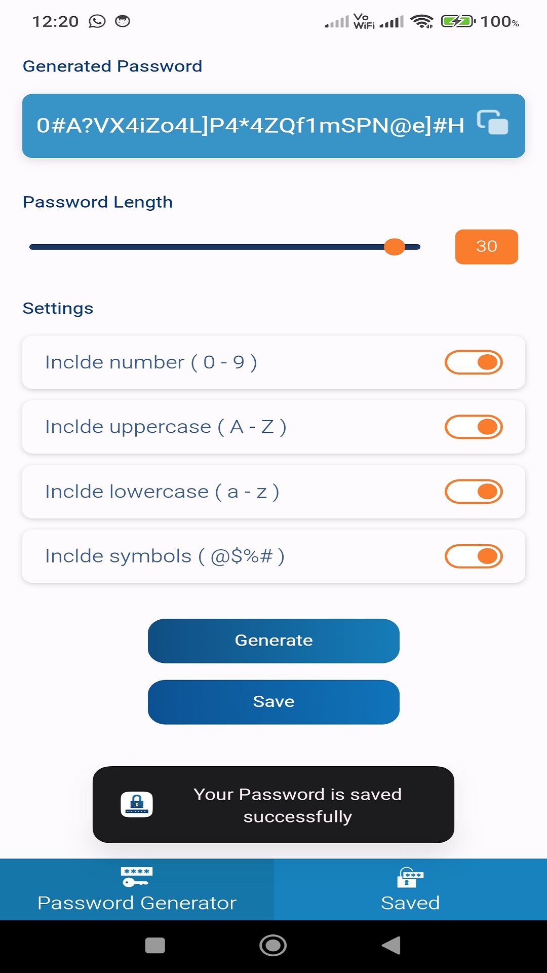 Secure Password Maker - App on Amazon Appstore