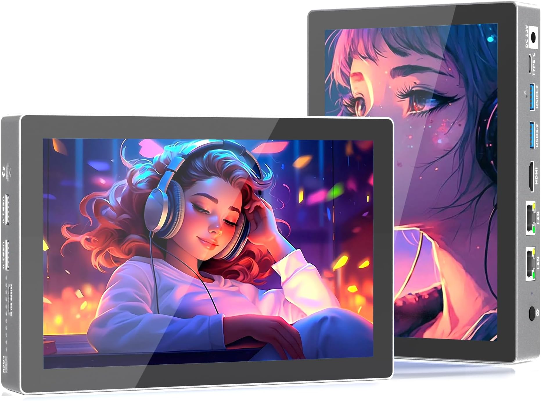 Amazon.co.jp: HigolePC Gole1 Pro ミニPC 5.5インチスクリーン付き Windows 11 J4125 ...