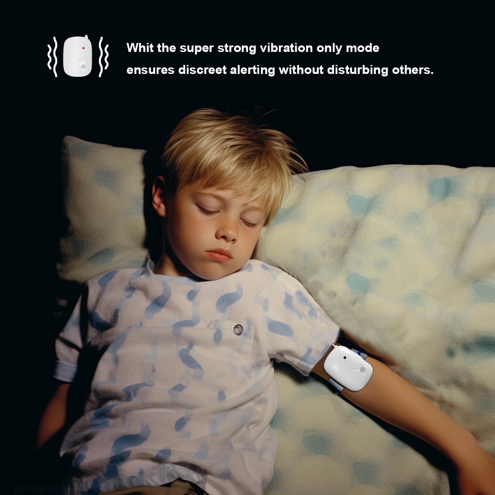 TENQIU Bedwetting Alarm for Kids – Highly Sensitive and Vibrant Pee ...