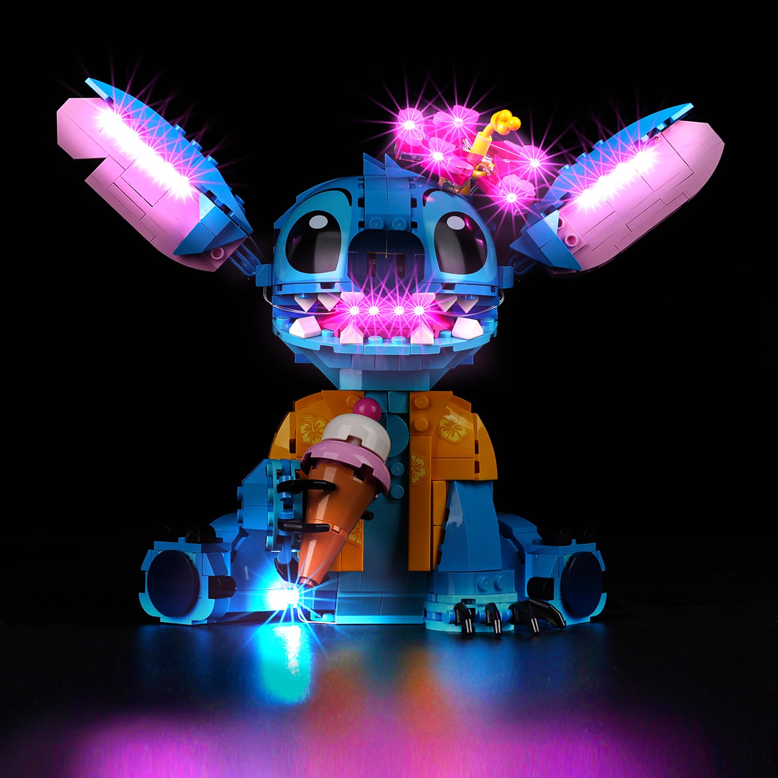 Amazon.com: BrickSoul Led Light Kit for Lego Stitch Toy Building Kit, 43249 Building Set Stitch ...