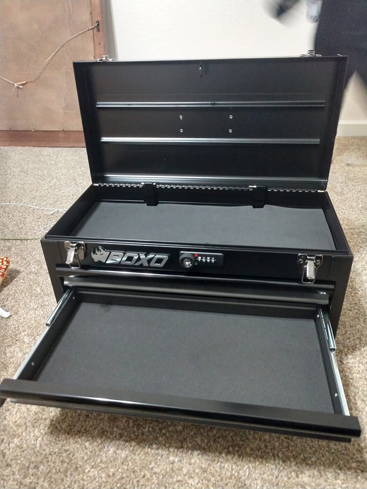 $38/mo - Finance Boxo USA Hand Carry Tool Box 3-Drawer Heavy Duty Steel ...