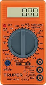 TRUPER MUT-830 Light-Duty Digital Multimeter : Amazon.com.au: Home ...