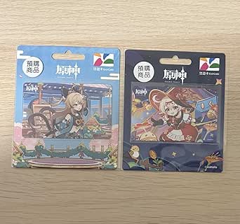 Amazon.co.jp: 原神 台湾限定 悠遊卡 クレー 綺良々 交通カード ICカード Easycard : おもちゃ