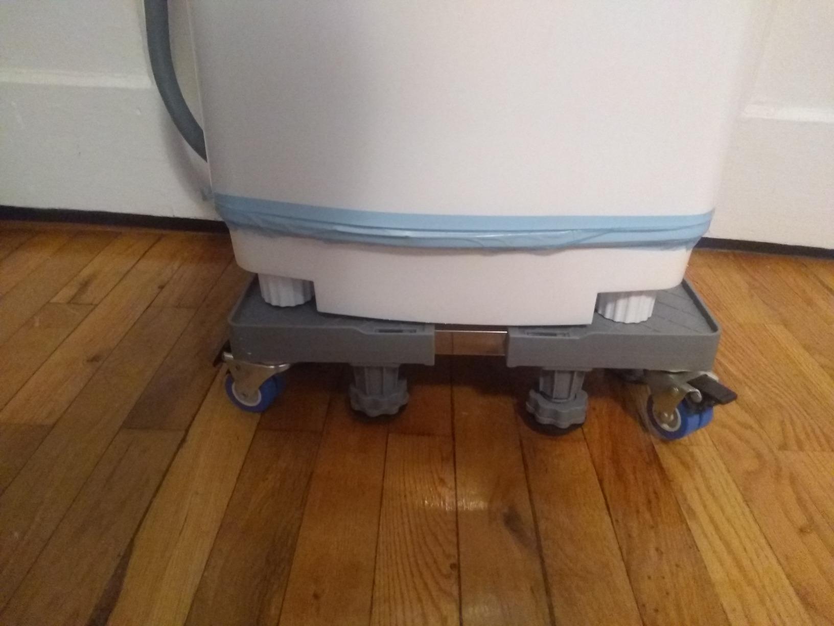 Amazon.com: Mini Fridge Stand, Furniture Dolly Adjustable Mobile Roller ...