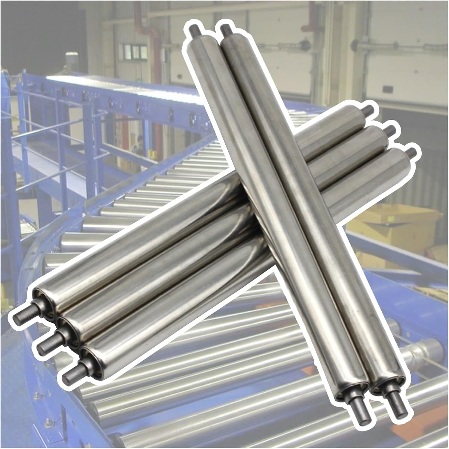 Amazon.com: Heavy Duty Conveyor Rollers 4 6 8 16 18 20 24 28 32 36 38 ...