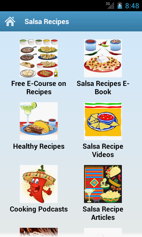Salsa Recipes - App on Amazon Appstore