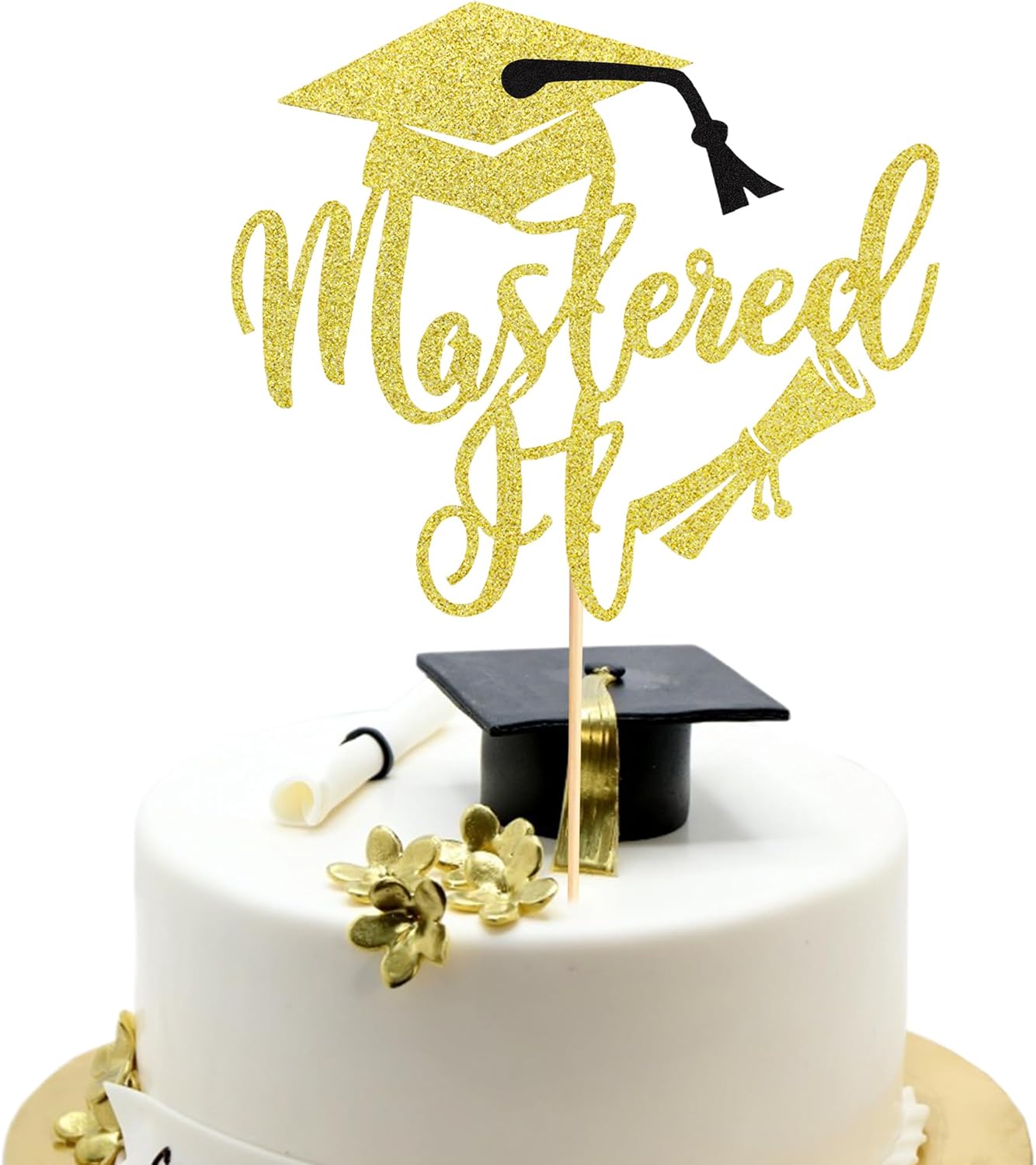 Amazon.com: Arthsdite 1Pc Mastered It Cake Topper, College Grad, Class ...