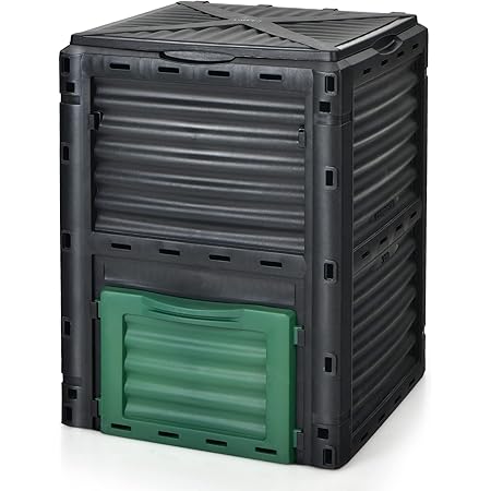 300 Litre Garden Composter Bin Composting Waste Box Recycling Eco ...