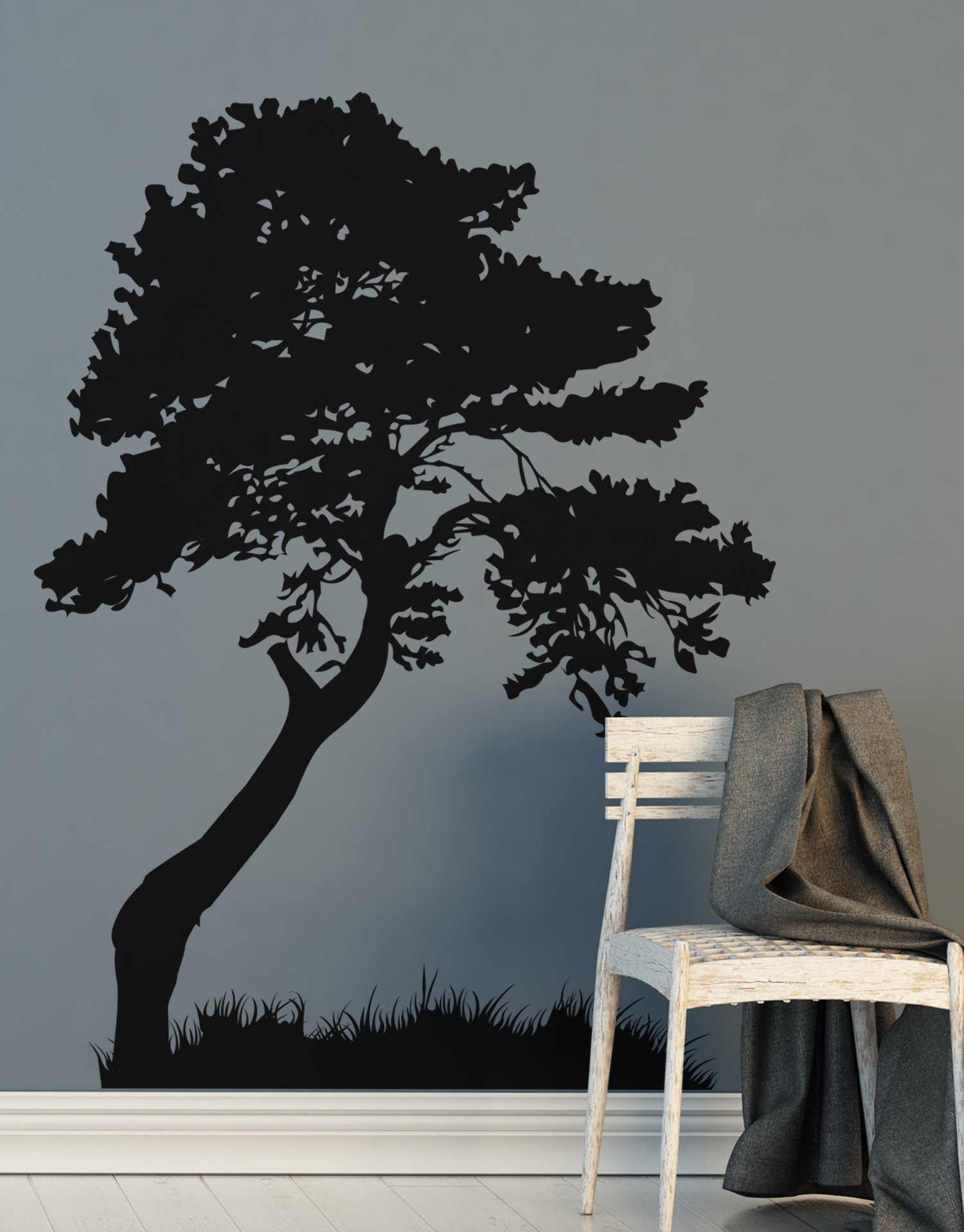 Stickerbrand Nature Vinyl Wall Art. Tree Wall Decal Sticker. Tree ...