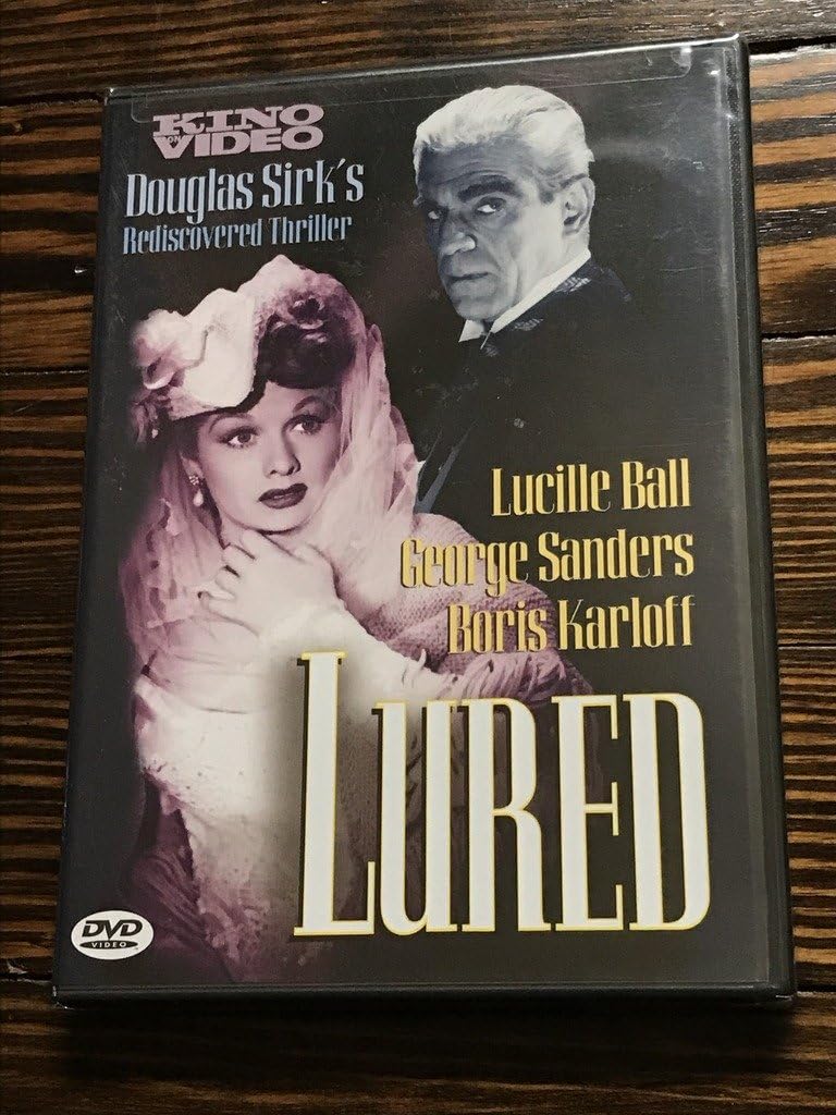Lured [DVD] [1947] [Region 1] [US Import] [NTSC]: Amazon.co.uk: Sanders, Ball, Karloff, Coburn, Ha