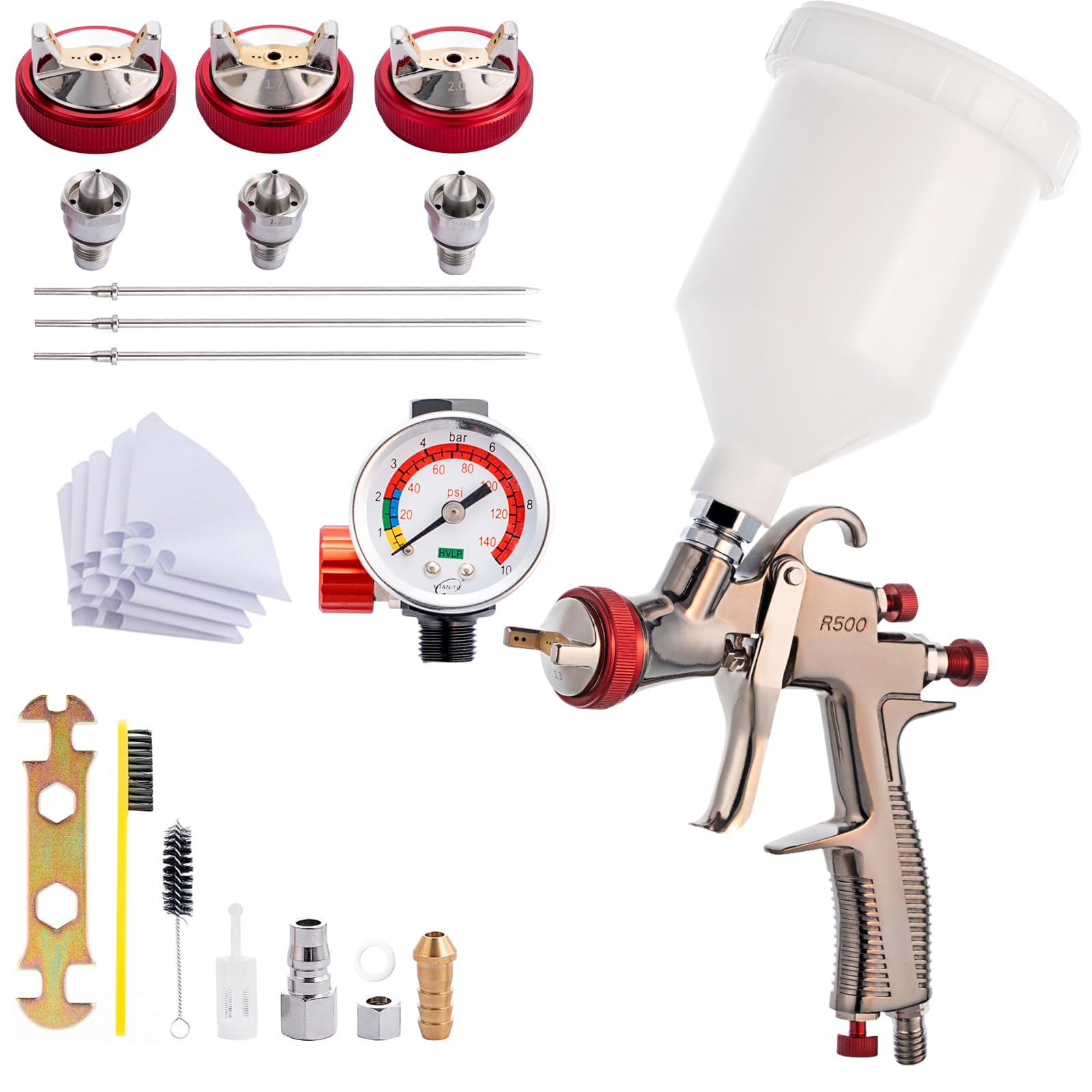 Snapklik.com : DAXINYANG R500 Spray Gun LVLP