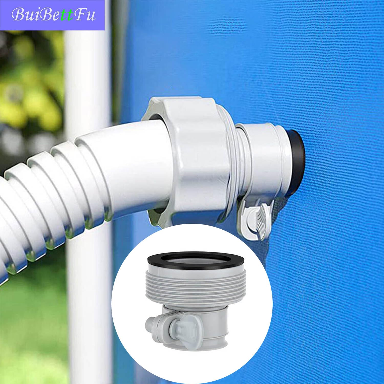 Snapklik.com : 2 Types Conversion Connector Replacement For Intex Pool ...