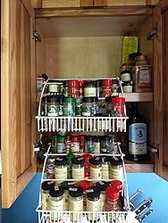 Amazon.com: Rubbermaid Pull Down Spice Rack, White: Home & Kitchen