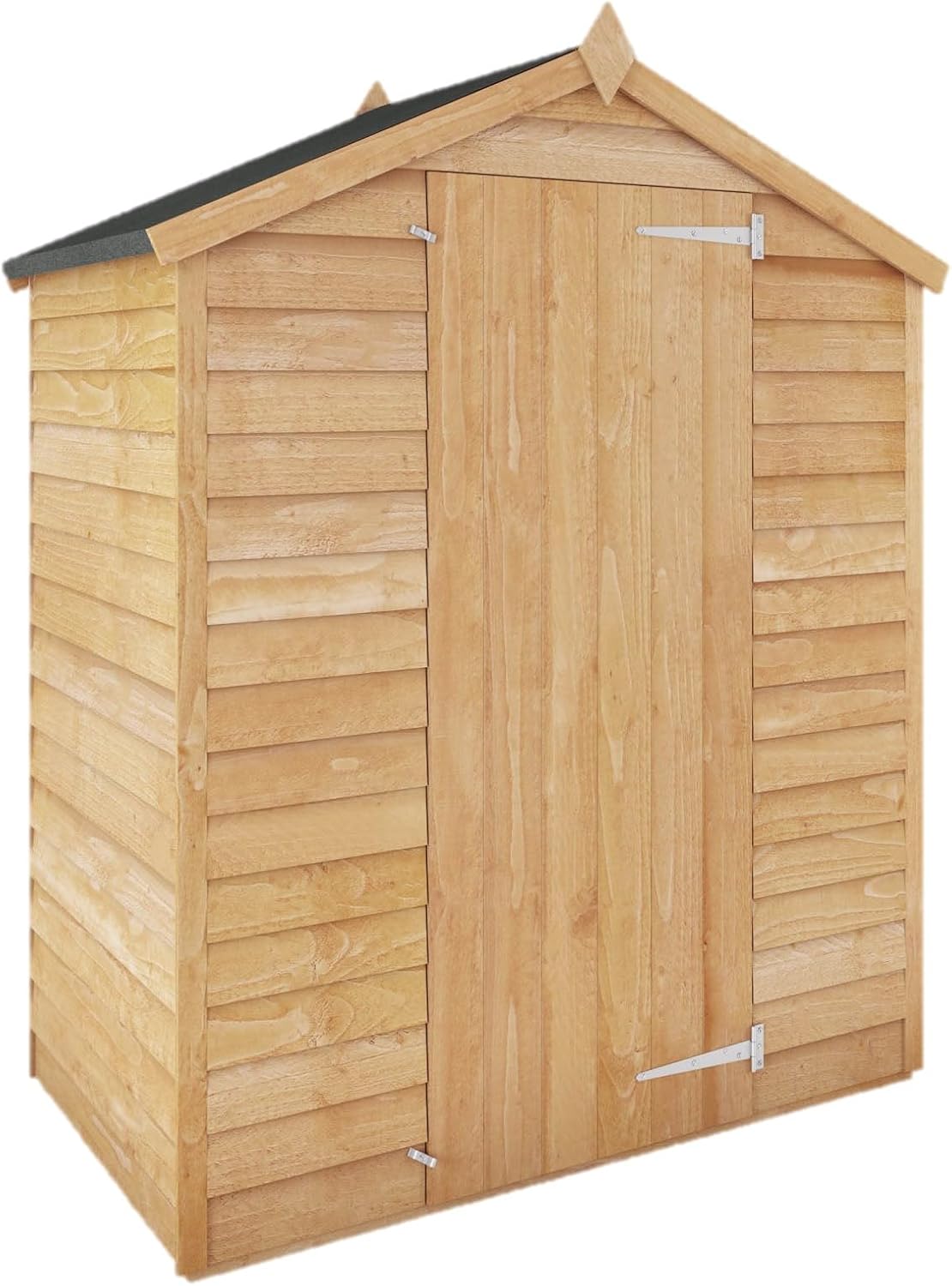 WALTONS | 3 x 5 Overlap Outdoor Garden Shed | Windowless | Single Door ...
