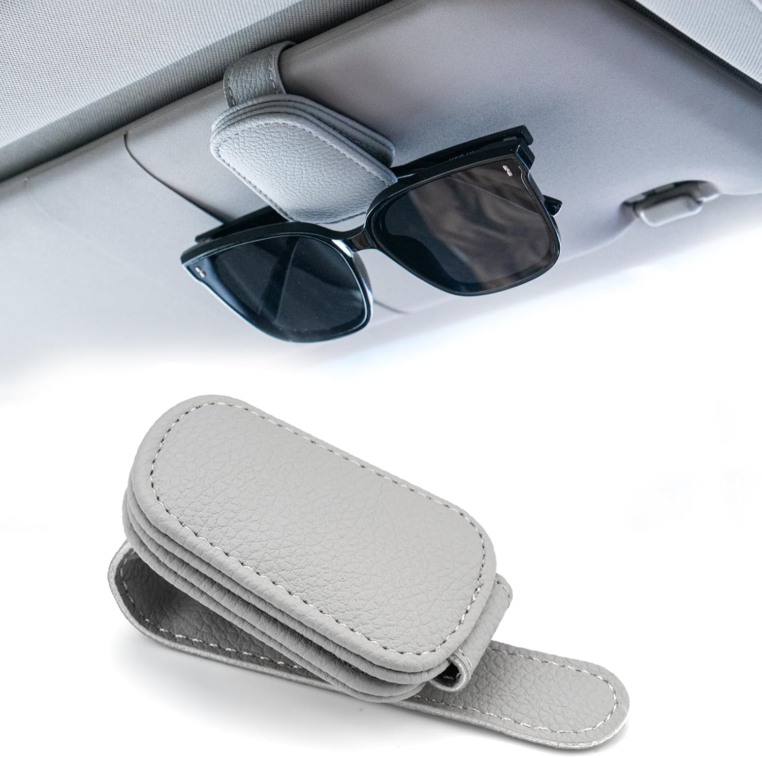 Amazon.com: wenvastree Sunglasses Holders for Car Sun Visor-Magnetic ...