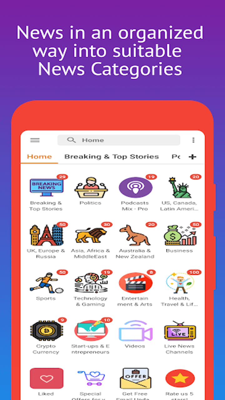 World News: Breaking News App, World Newspapers - Application sur ...