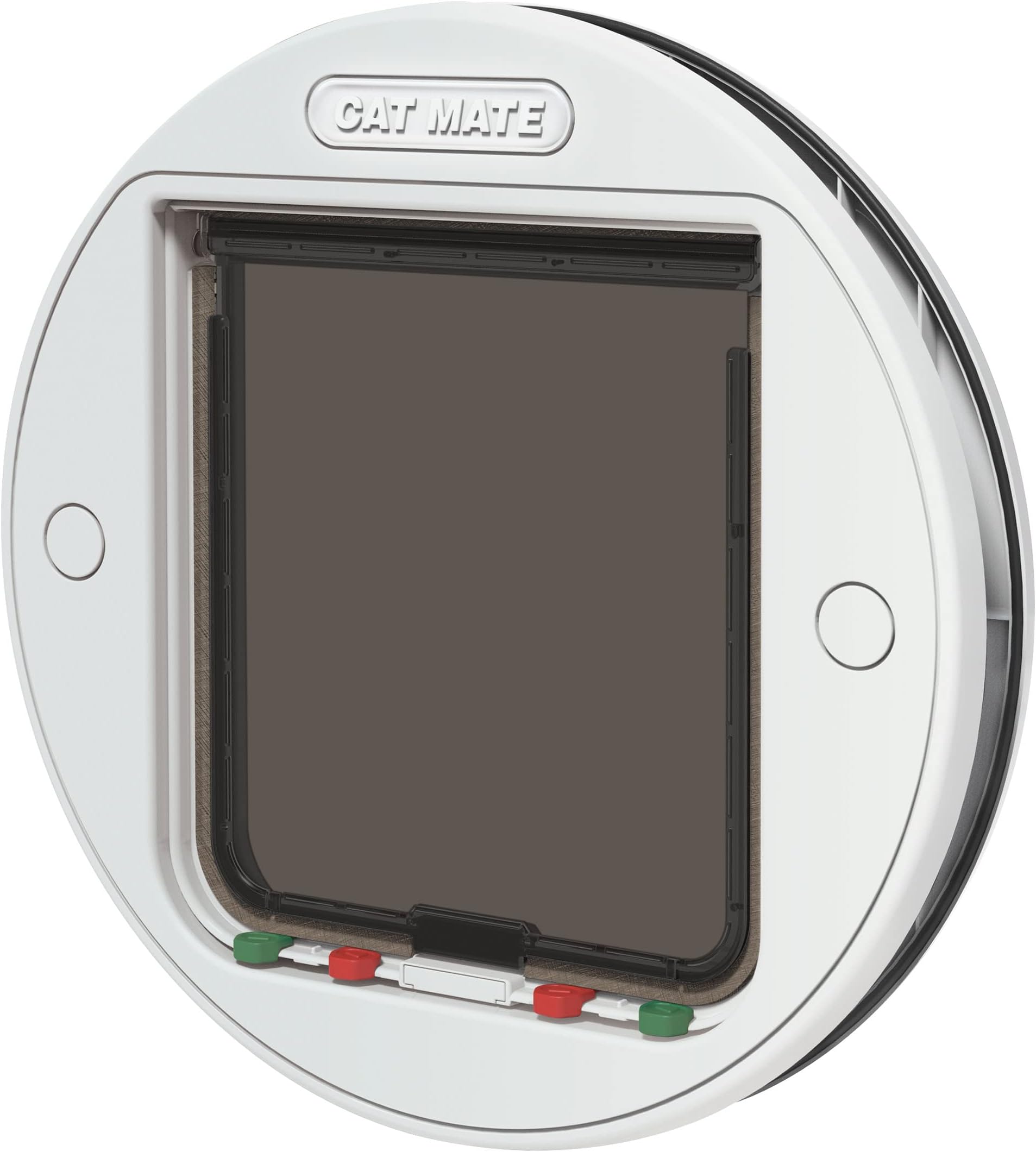 Cat Mate 4 Way Locking Glass Fitting Cat Flap (Large) : Amazon.co.uk ...
