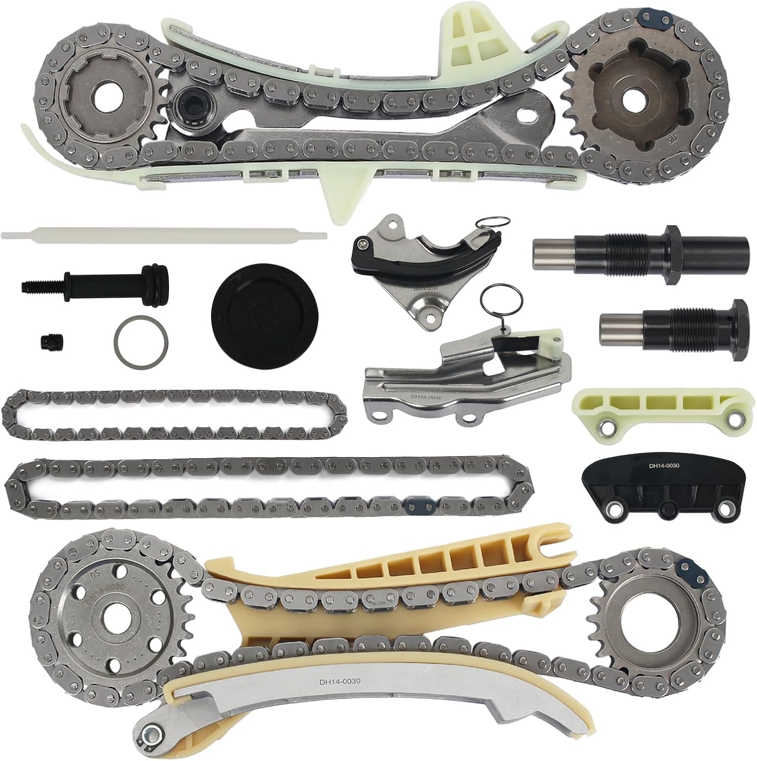 Timing Chain Guide NITOYO Engine Timing Chain Kit W/Tensioner & Guide ...