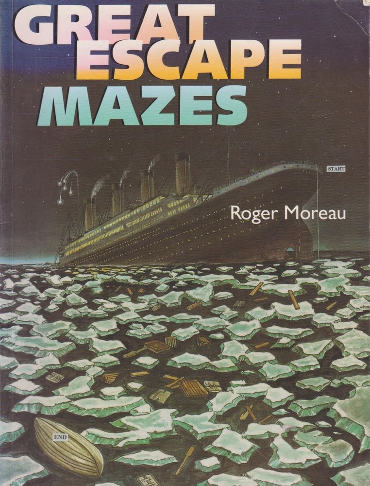Great Escape Mazes: Moreau, Roger: 9780806970981: Amazon.com: Books