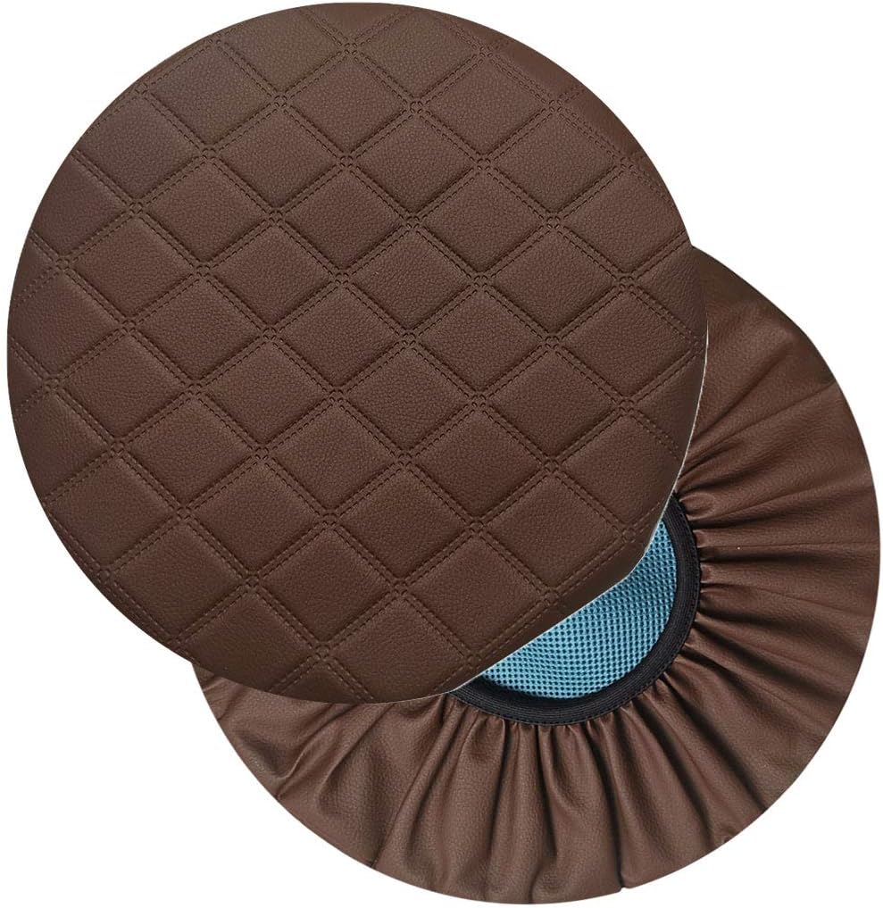 Amazon.com: ALoveTree 2PC 14in Stool Cover Round Bar Stool Cover ...