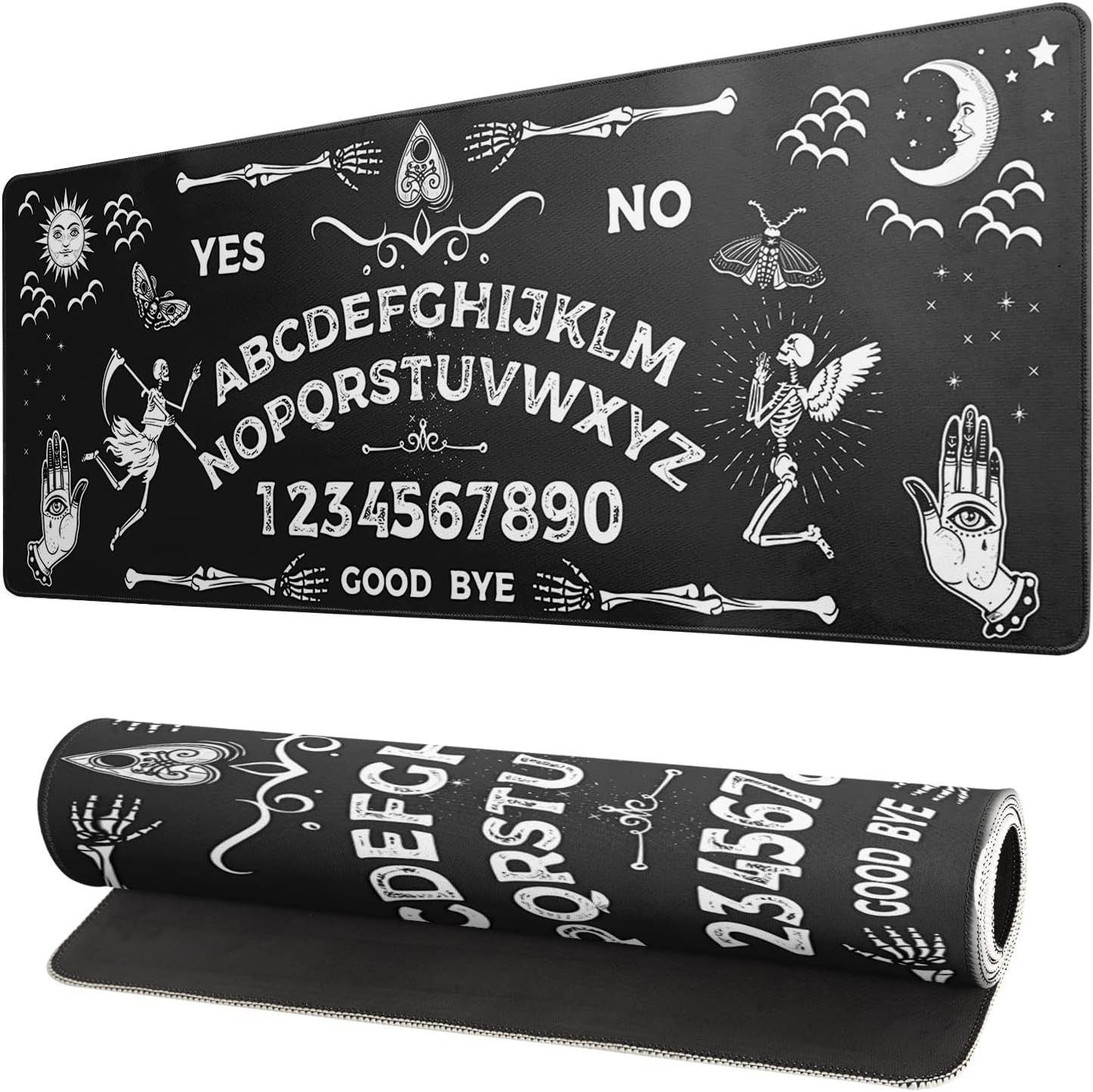 Amazon.com: Mysterious Spirit Goth Gaming Mouse Pad 31.5x11.8 Inch ...