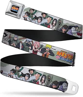 Amazon.com: Buckle-Down Seatbelt Belt Naruto XL: Clothing, Shoes & Jewelry