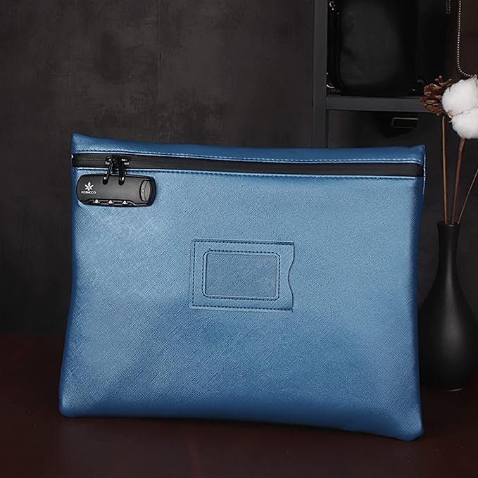 Amazon.com: KOSMCCO Notary Bag with Lock, 13.6 x 10 Inches Heavy Duty ...