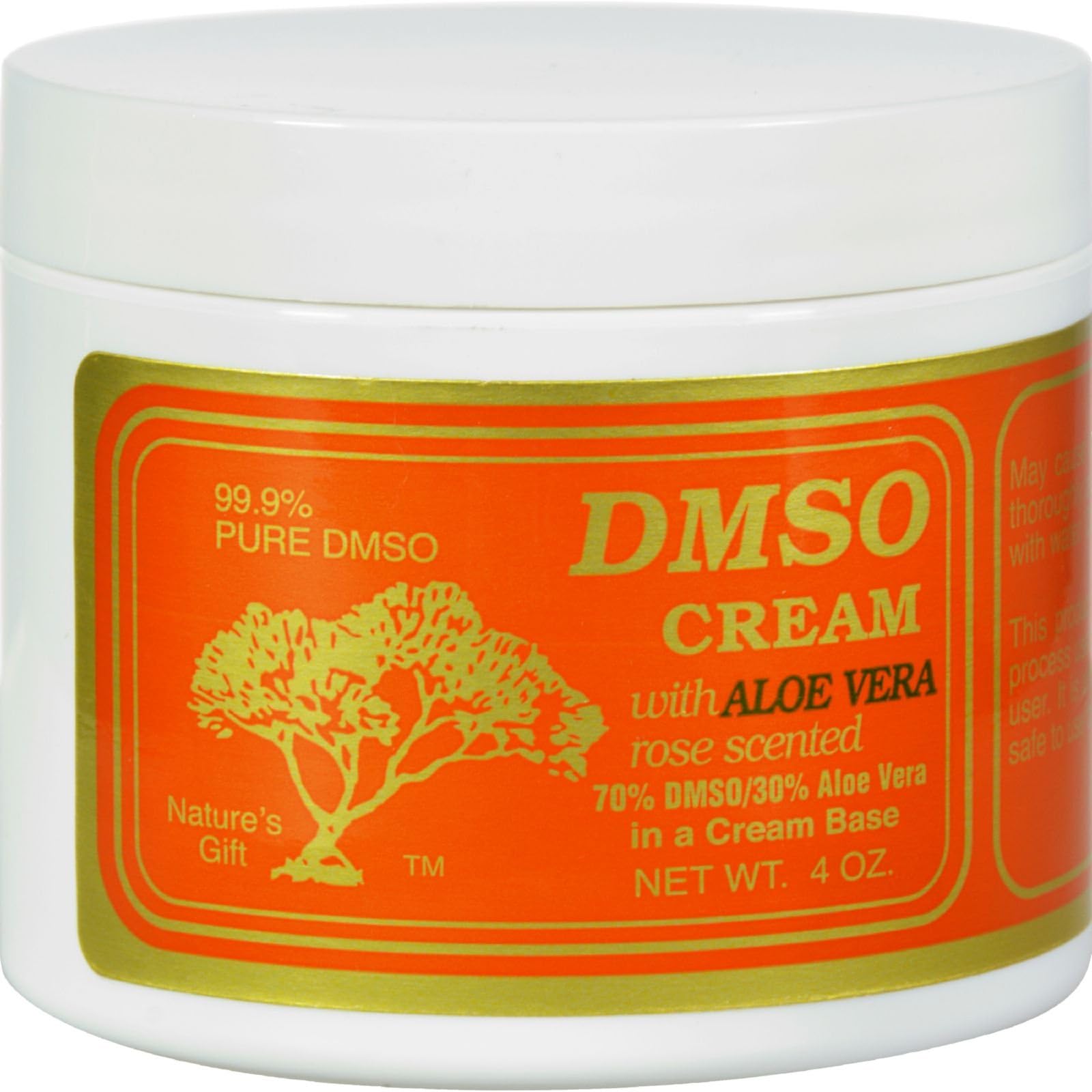 Amazon.com: DMSO CREAM,ROSE 70/30 ALOE, 4 OZ : Health & Household