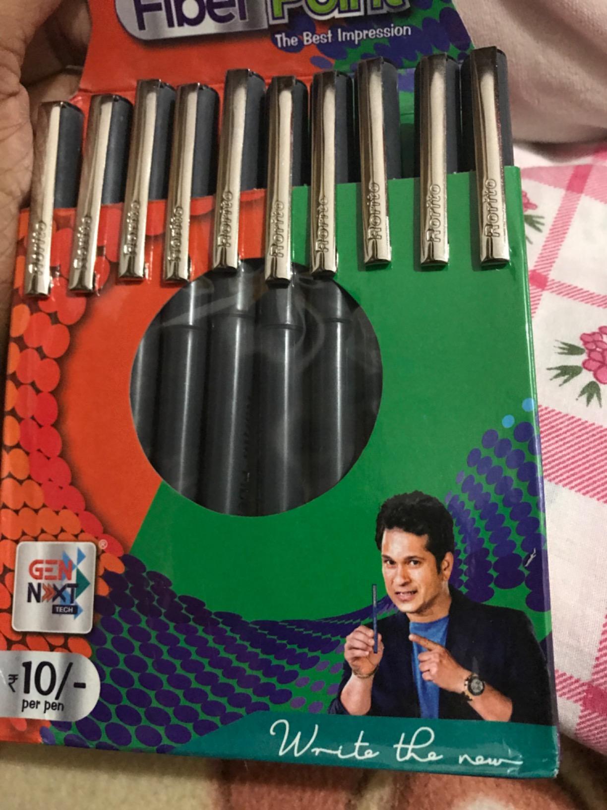 Rorito Truestore Fiberpoint Colours Pen 10 Pieces In Pack Of 20+1 ...