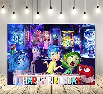 Amazon.com : Basifoto Colorful Backdrop for Birthday Party Supplies ...