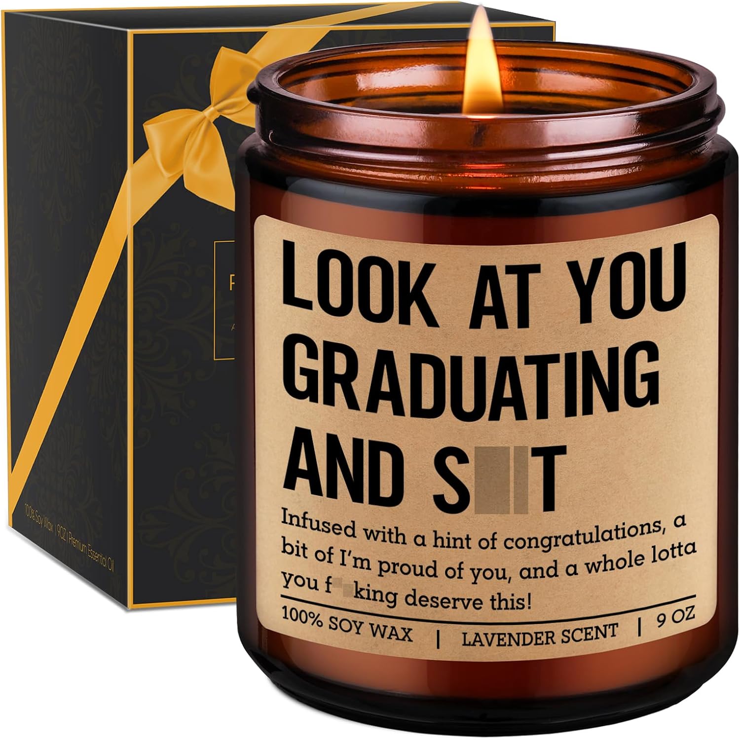 Amazon.com: GSPY Grad Candle, 2026 Graduation Gifts for Her, Him ...