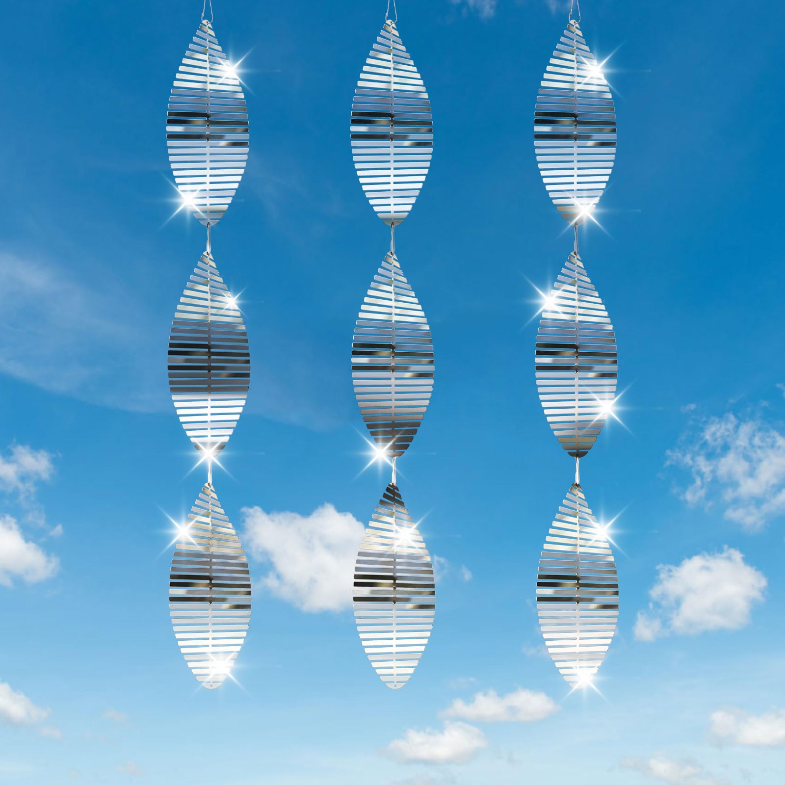 Amazon.com: COSLiiCO Reflective Bird Deterrents for Outside, Extra ...