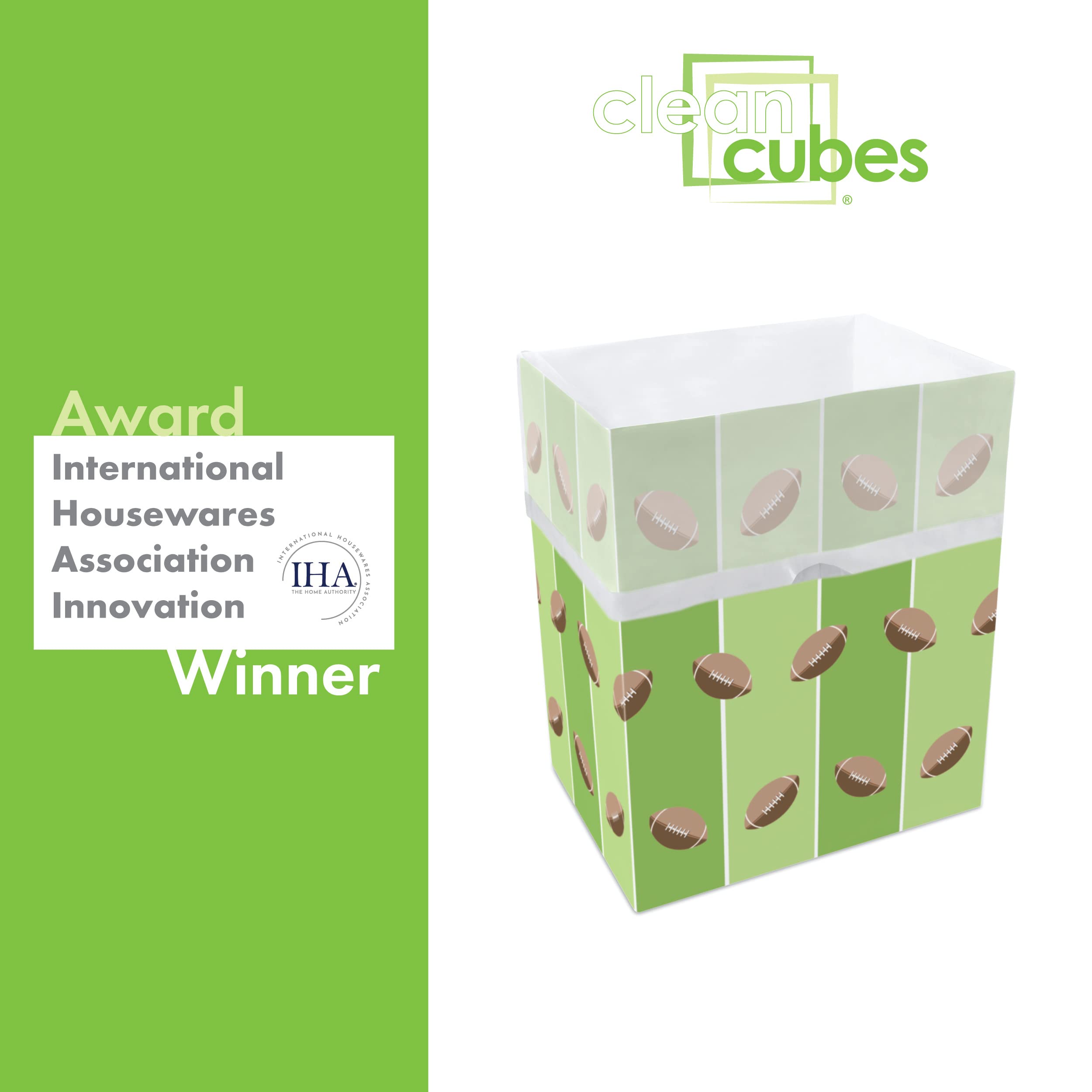 Snapklik.com : Clean Cubes 13 Gallon Disposable Trash Cans