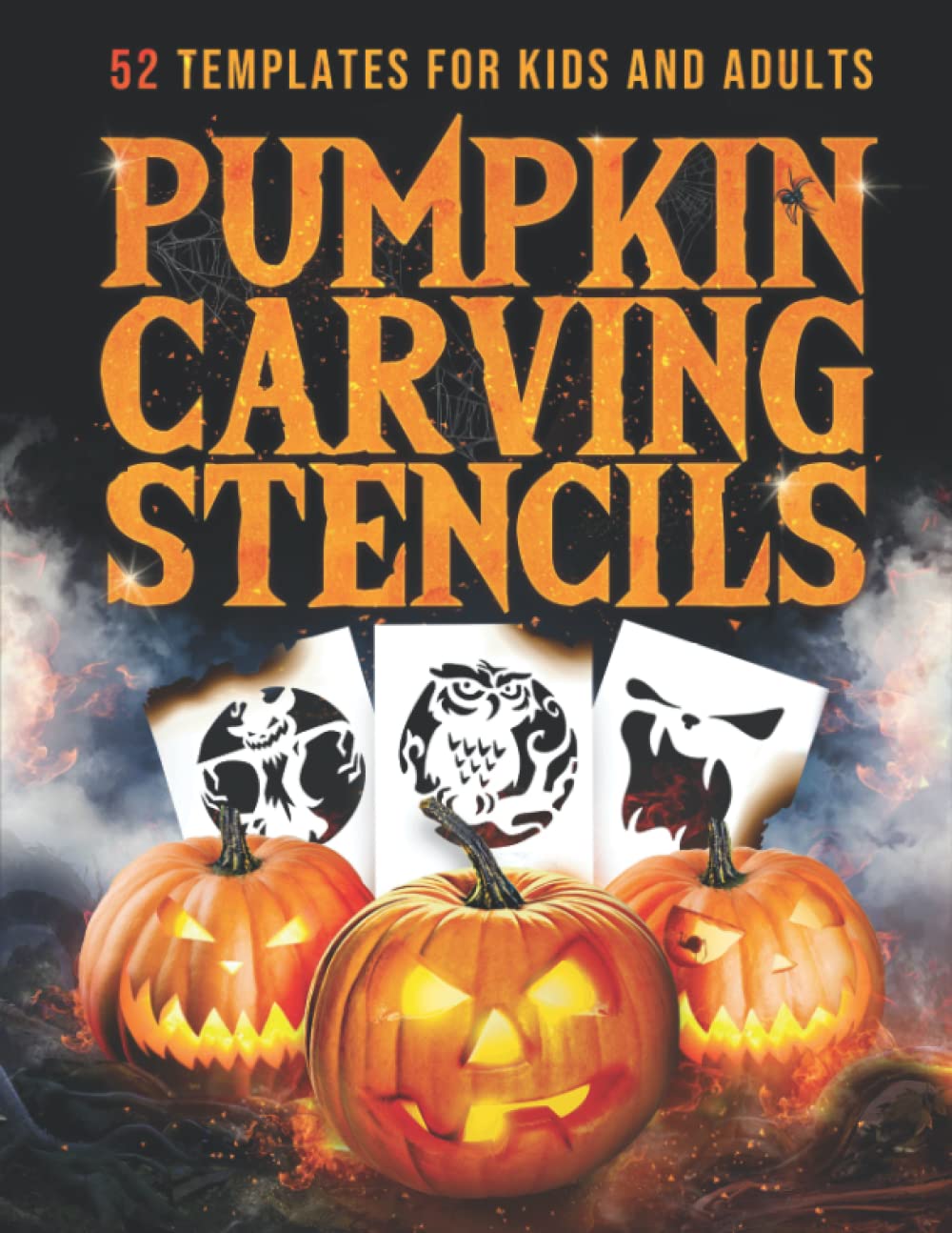 Pumpkin Carving Stencils: Halloween Templates for Carving Pumpkins ...