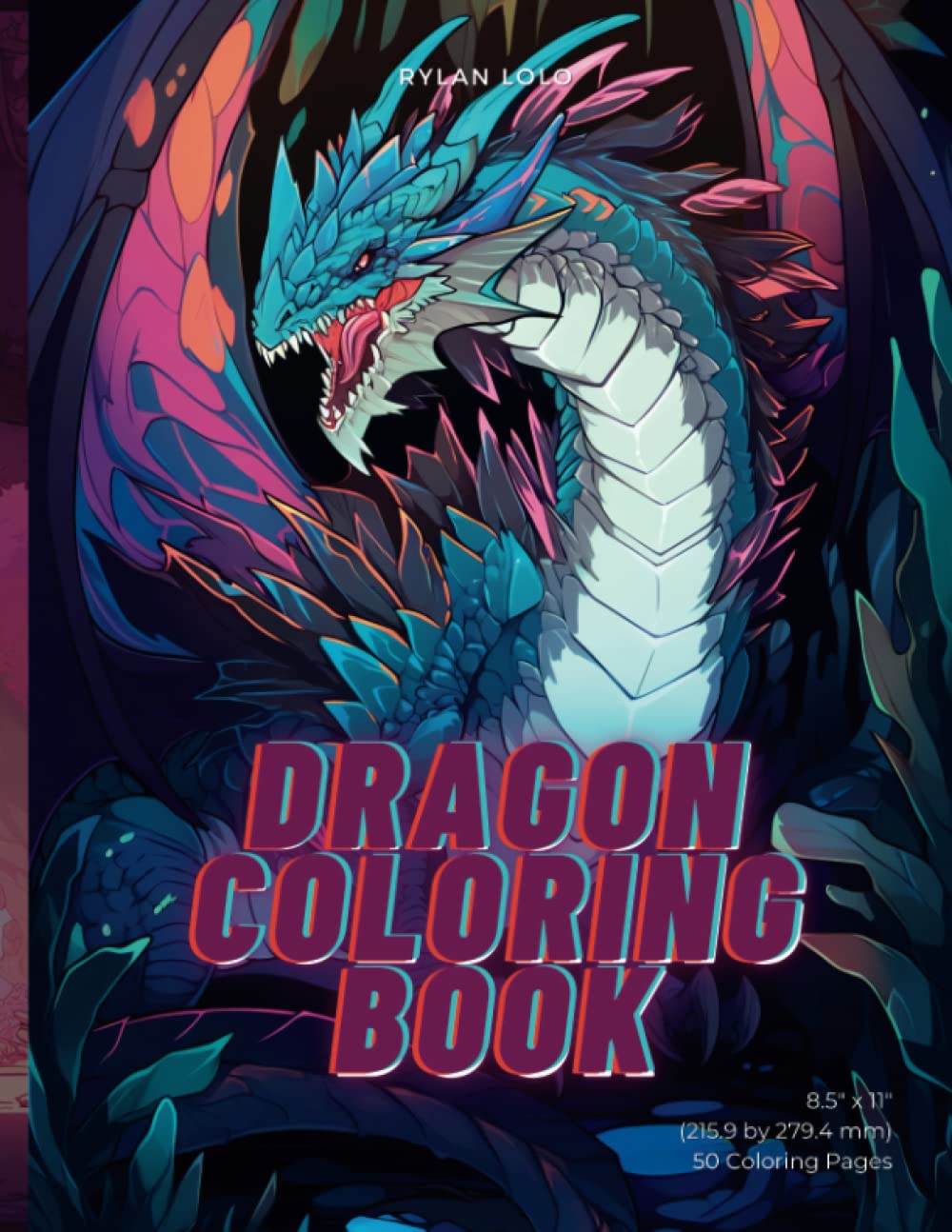 Amazon.com: Dragon Coloring Book (Coloring Books for Adults ...