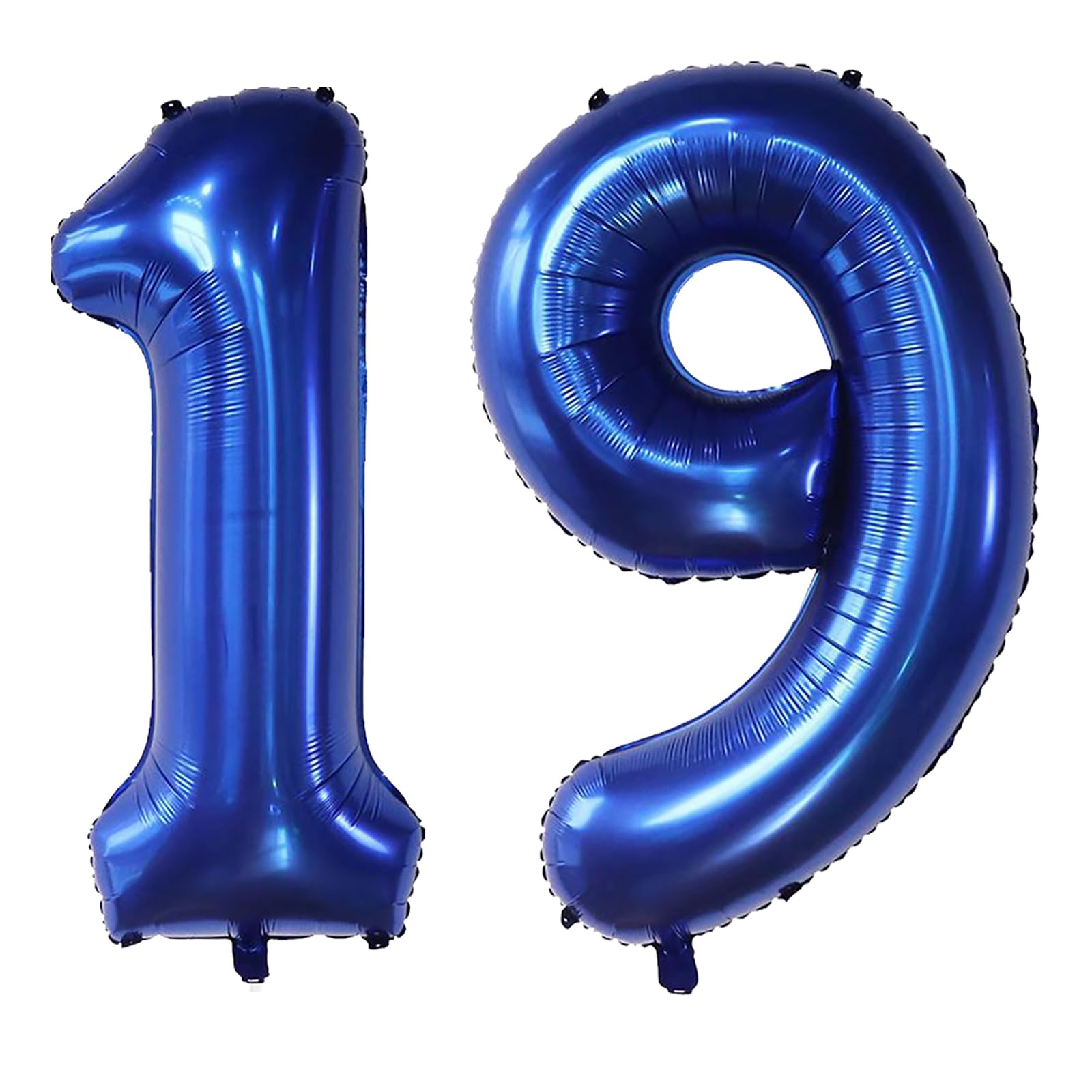 Amazon.com: YFHVJTKO 40 Inch Number 19 Foil Balloons 19th Celebration ...