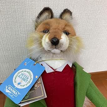Amazon.co.jp: hansa fox peter rabbit plush toy : Toys & Games