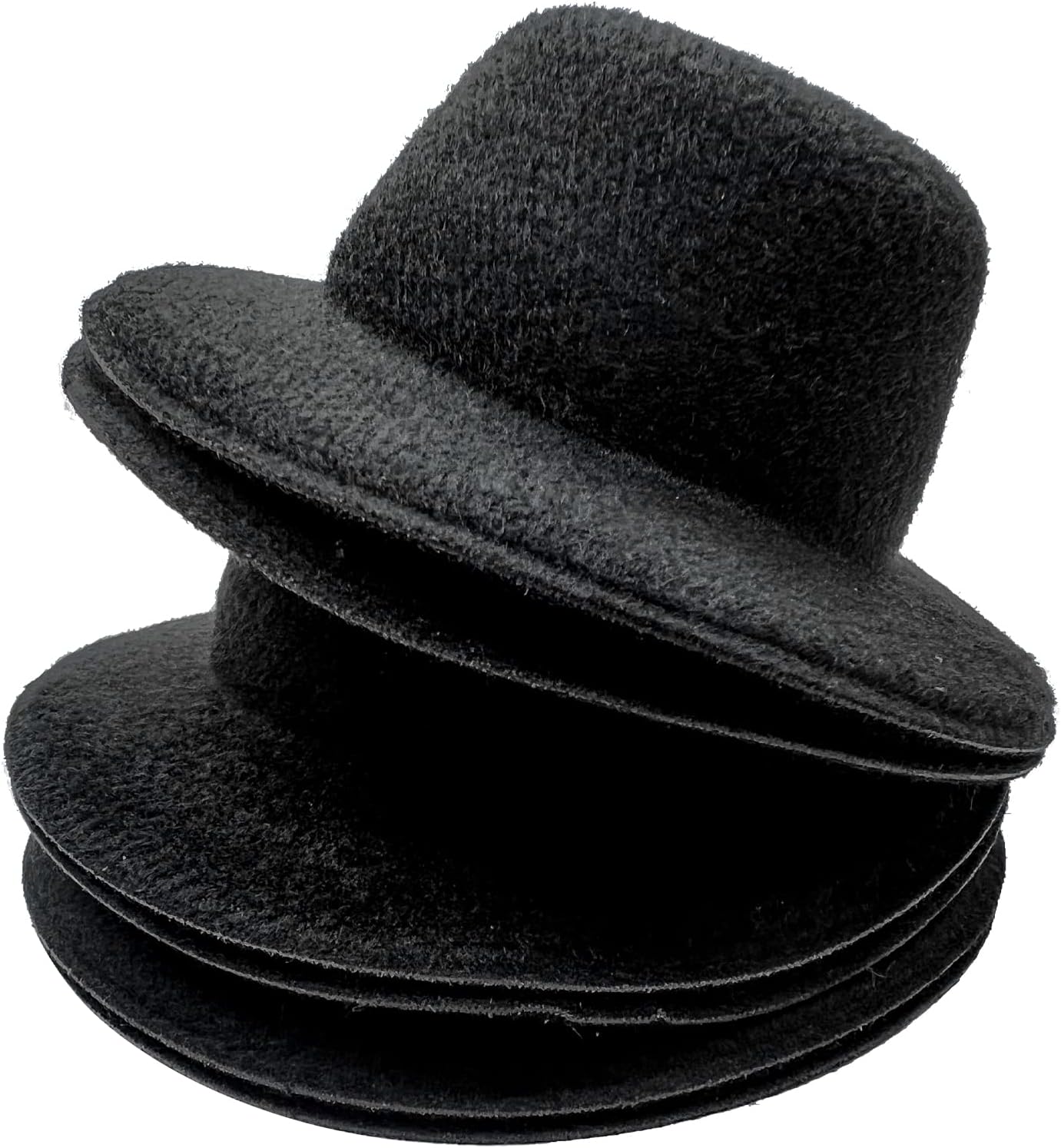Amazon.com: ERDANER 10Pcs Mini Top Hats,Mini Formal Bowler Hats ...