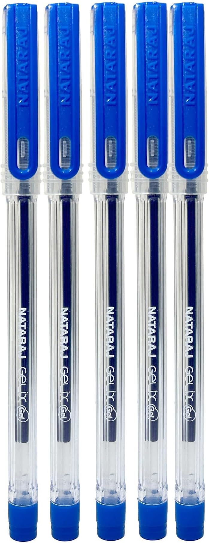 Nataraj Gelix Gel Pens - Pack of 4-20 pen, Blue : Amazon.in: Office ...