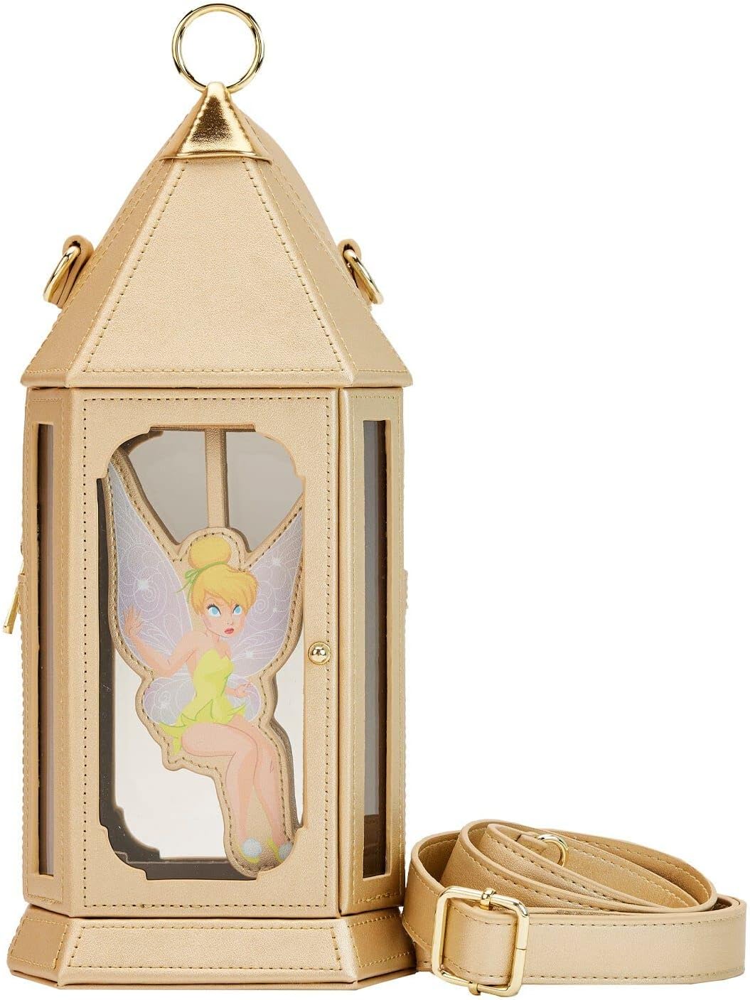 Loungefly Stitch Shoppe Disney Tinker Bell Lantern Crossbody Bag: Handbags: Amazon.com