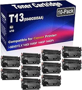 Amazon.com: 10-Pack (Black) Compatible T13 5640C005AA Printer Toner ...